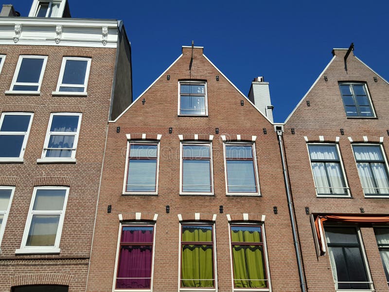 Architecture and Homes in Amsterdam Stock Photo - Image of buildings ...