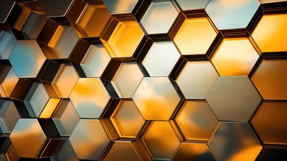 Architecture Honey Comb Texture Stock Image - Image of influence, depth ...