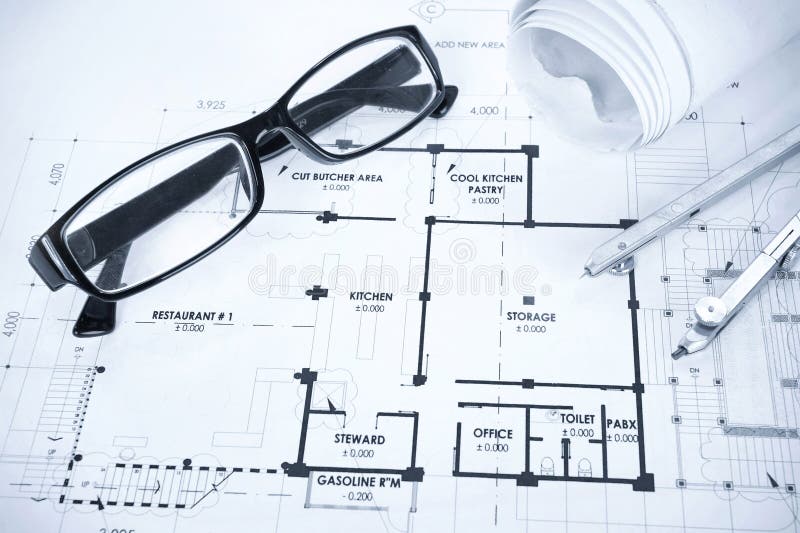 Architecture instruments stock photo. Image of loupe - 20744972