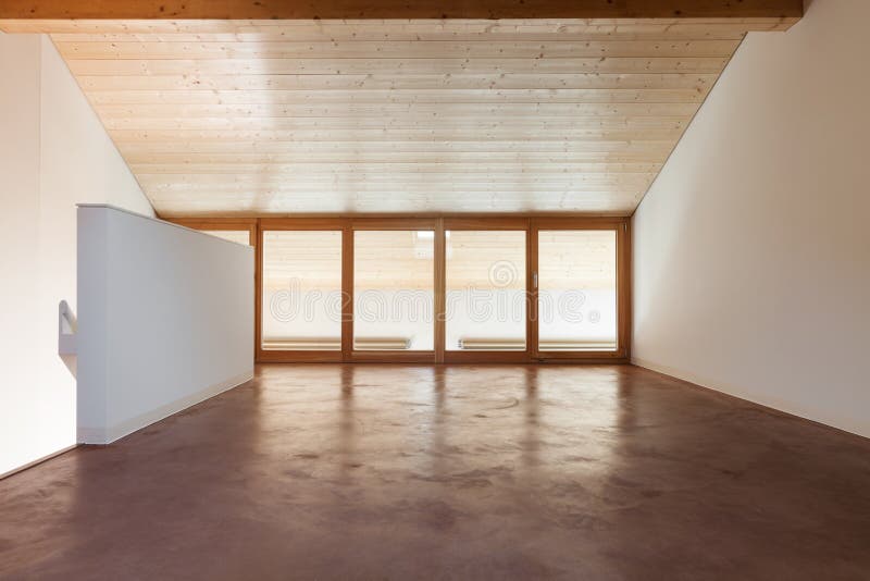 Empty Room Interior of a Residence or Office Space Stock Photo - Image ...