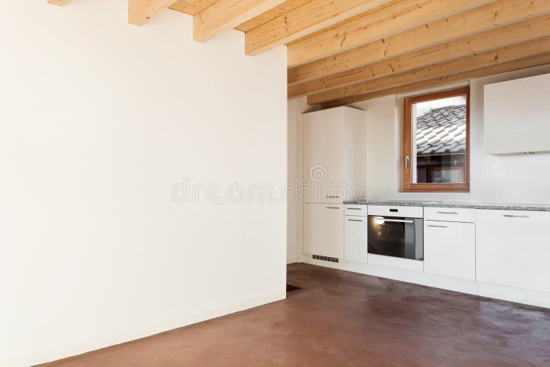 Architecture, Interior, Empty House Stock Photo - Image of wall, open ...