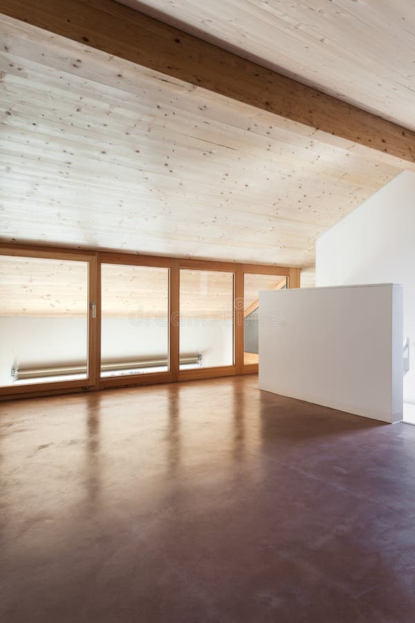 Architecture, Interior, Empty House Stock Image - Image of wall, style ...