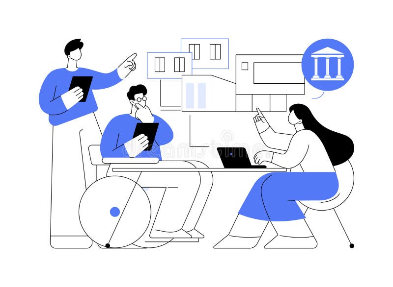 Architecture Isolated Cartoon Vector Illustrations. Stock Vector ...