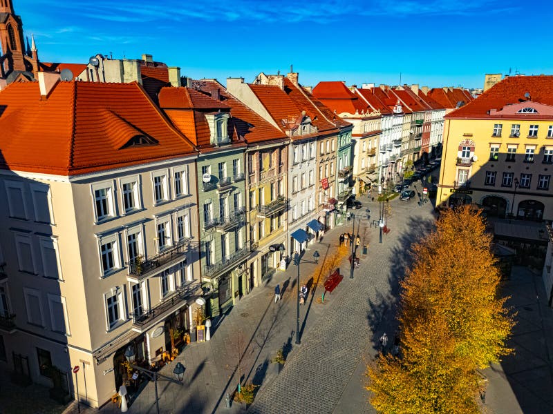 Architecture of Kalisz Old Town, Poland Editorial Stock Photo - Image ...