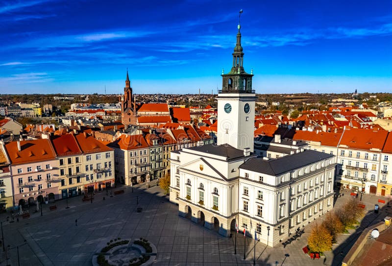 Architecture of Kalisz Old Town, Poland Stock Photo - Image of kalisz ...