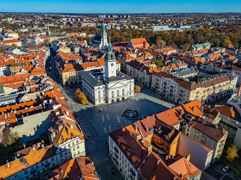 Architecture of Kalisz Old Town, Poland Stock Photo - Image of kalisz ...