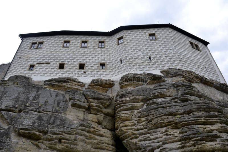 Architecture from Kost Castle Stock Image - Image of historic, bohemia ...