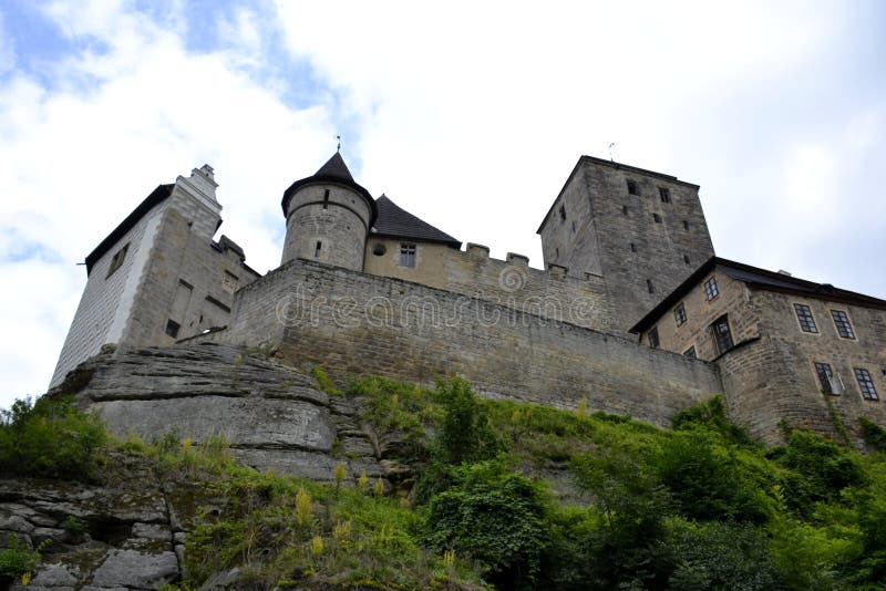 Architecture from Kost Castle Stock Image - Image of historic, republic ...