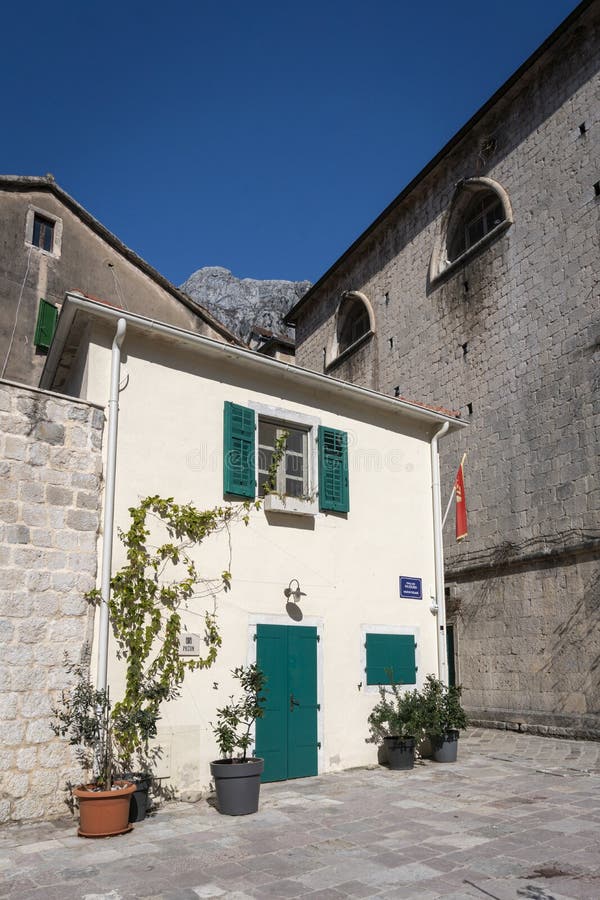 Architecture in Kotor Old Town in Montenegro Editorial Photo - Image of ...