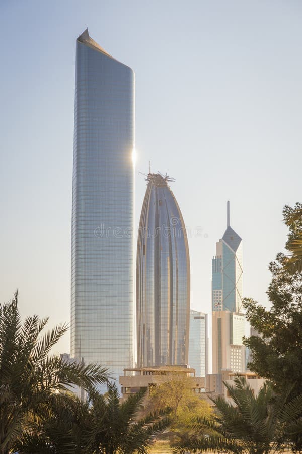 Architecture of Kuwait City Stock Image - Image of panorama, cityscape ...