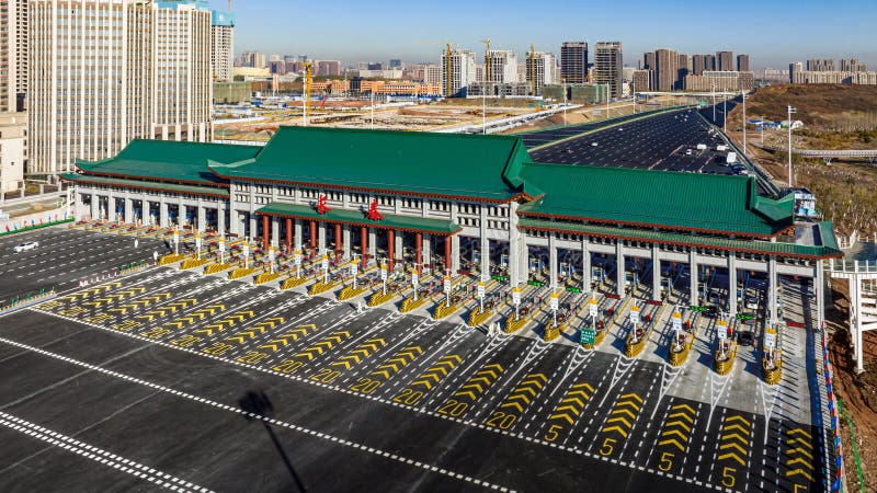 Architecture Landscape at the Intersection of Xinnan Expressway in ...