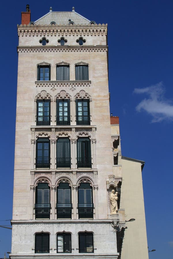 Architecture in Lyon stock image. Image of travel, ancient - 32464445