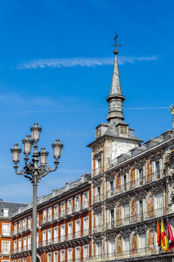 Architecture of Madrid, the Capital of Spain Stock Image - Image of ...