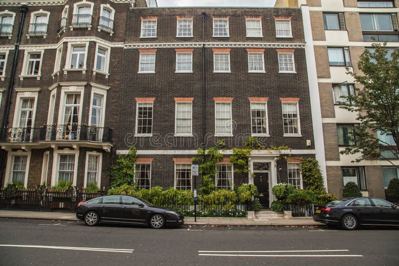 Architecture in Mayfair London Editorial Photography - Image of ...