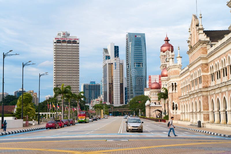 The Architecture of Merdeka Square in Kuala Lumpur Editorial Stock ...