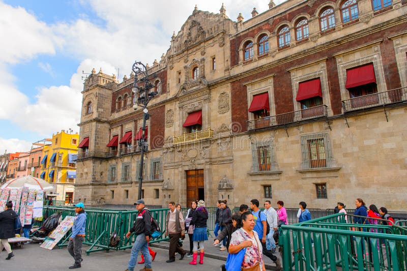 Architecture of Mexico DF editorial photography. Image of architectural ...