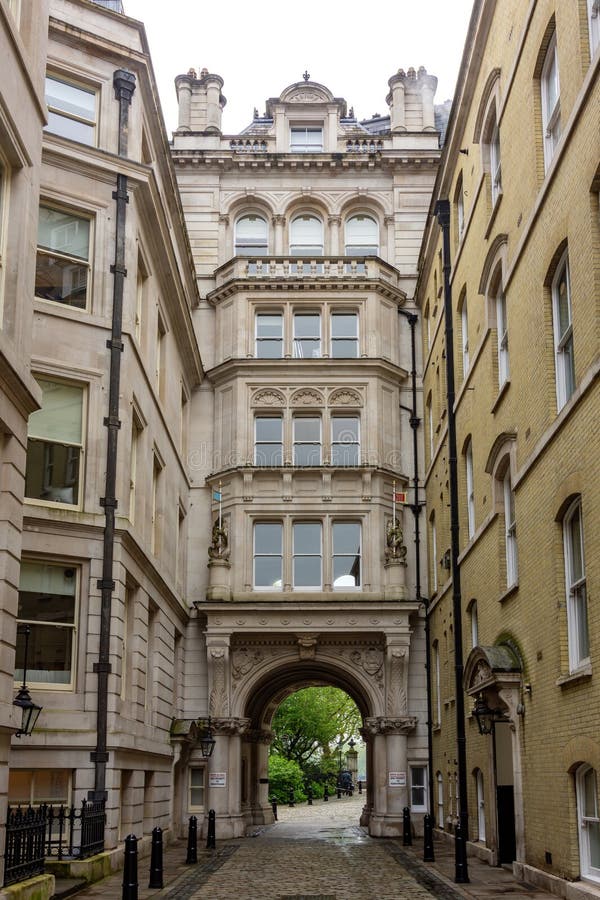 Architecture of Middle Temple Lane, London, UK Editorial Stock Photo ...