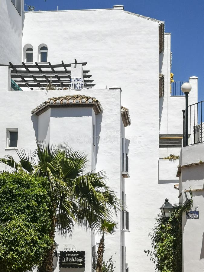 The Architecture in Mijas,spain Editorial Photography - Image of mijas ...