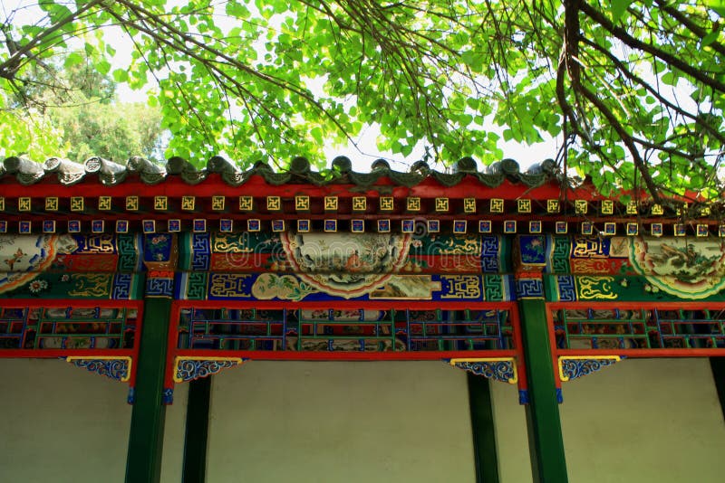 Architecture of Ming and Qing Dynasty in China Stock Image - Image of ...