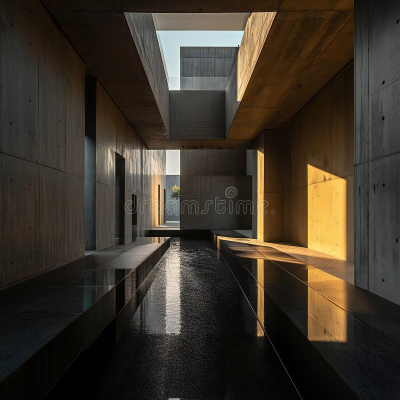 Architecture, Modern Architecture and Perspective View of a Modern ...