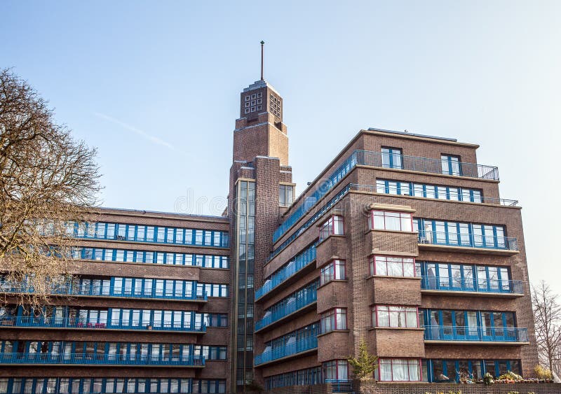 Architecture of Modern Hague (Den Haag) City Center. Netherlands. Stock ...