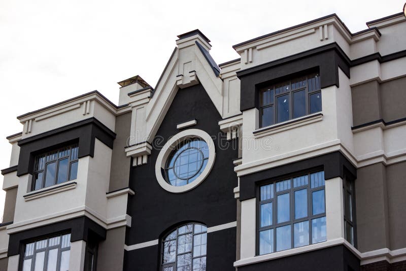 Architecture of a Modern Office Building in a Classical Style: Russia ...