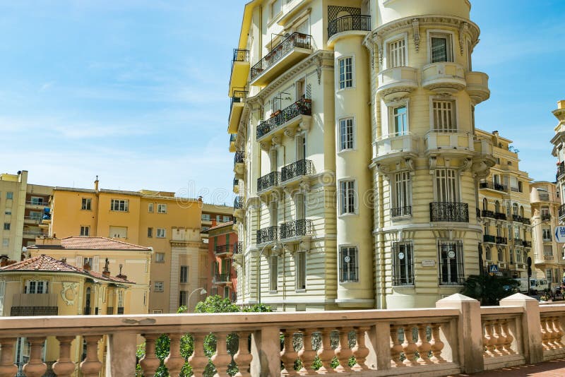Architecture in Monaco stock image. Image of western - 215873055