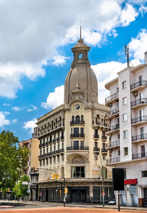 Architecture of Montevideo in Uruguay Editorial Stock Image - Image of ...