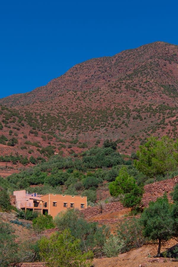 Architecture of the Moroccan Countryside Stock Image - Image of kasbah ...