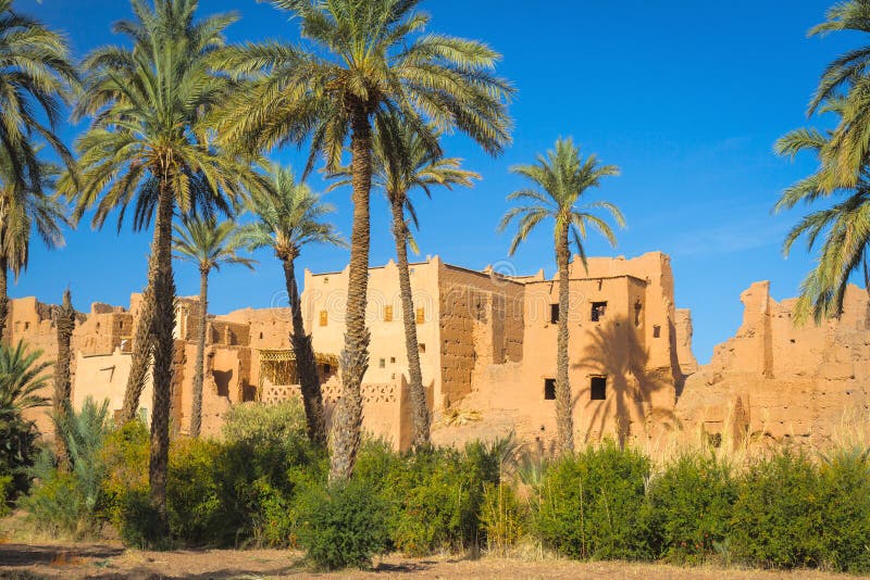 Ancient ruins in morocco stock photo. Image of buildings - 556992