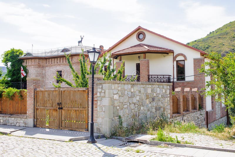 Architecture of Mtsheta, Georgia Stock Photo - Image of ancient ...