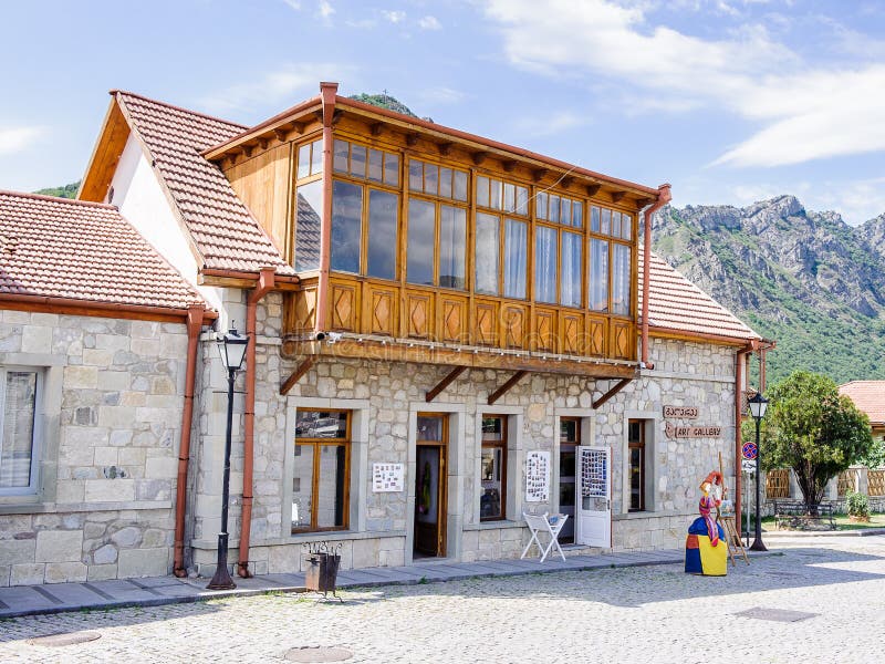 Architecture of Mtsheta, Georgia Stock Photo - Image of monastery ...
