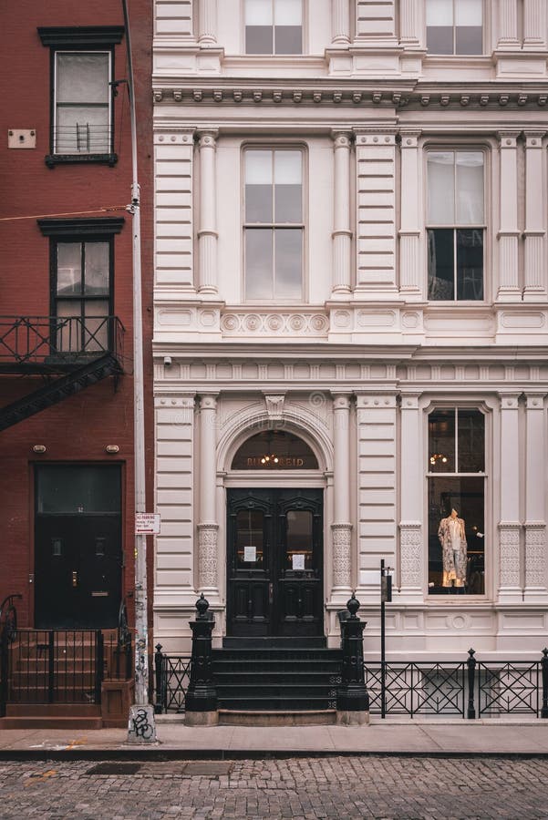 Architecture in NoHo, Manhattan, New York City Editorial Stock Image ...