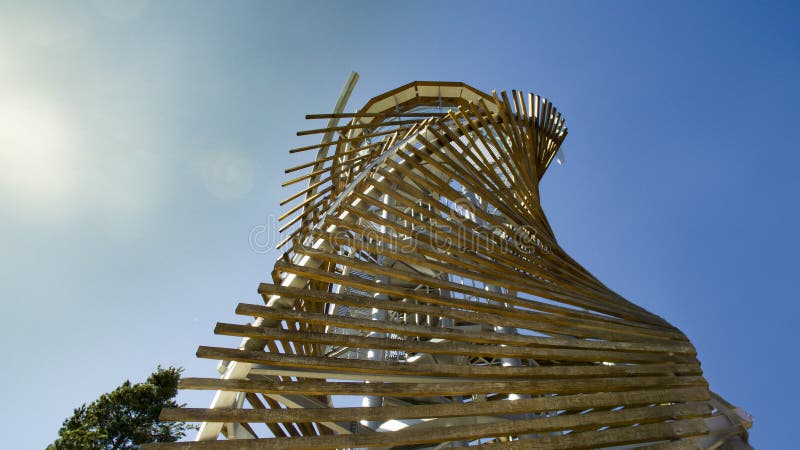 Architecture Observation Point Structure in Razlog Stock Image - Image ...