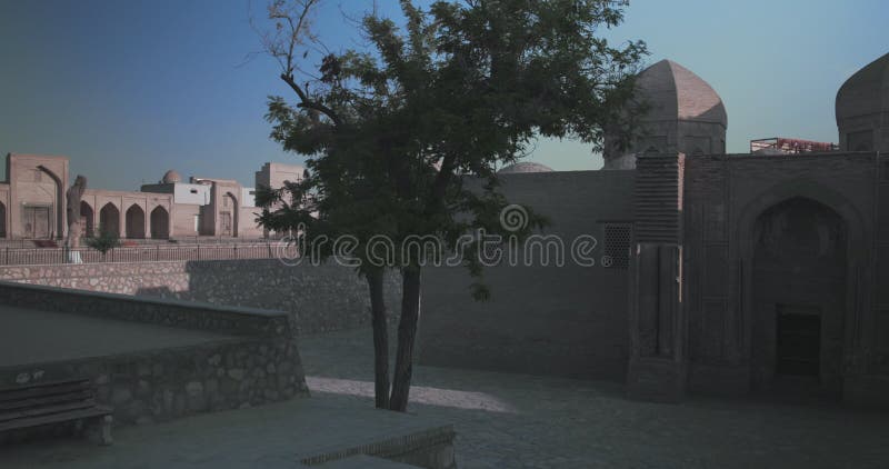 Architecture of the Old Authentic Bukhara Stock Footage - Video of ...