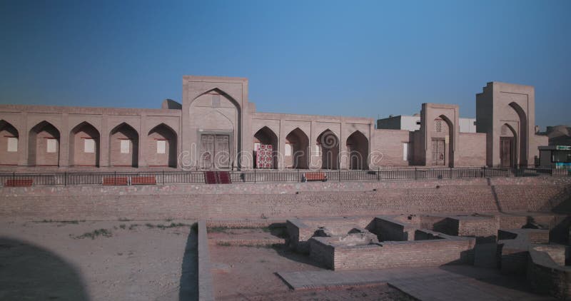 Architecture of the Old Authentic Bukhara Stock Footage - Video of ...