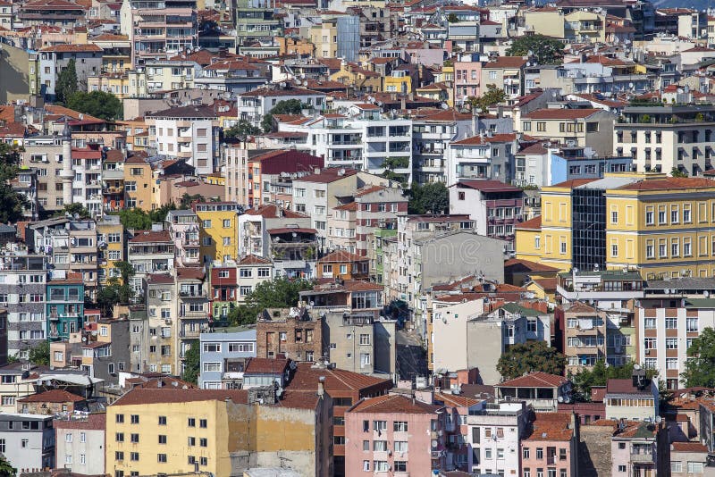 The Architecture of the Old Buildings in Centre Istanbul, Turkey ...