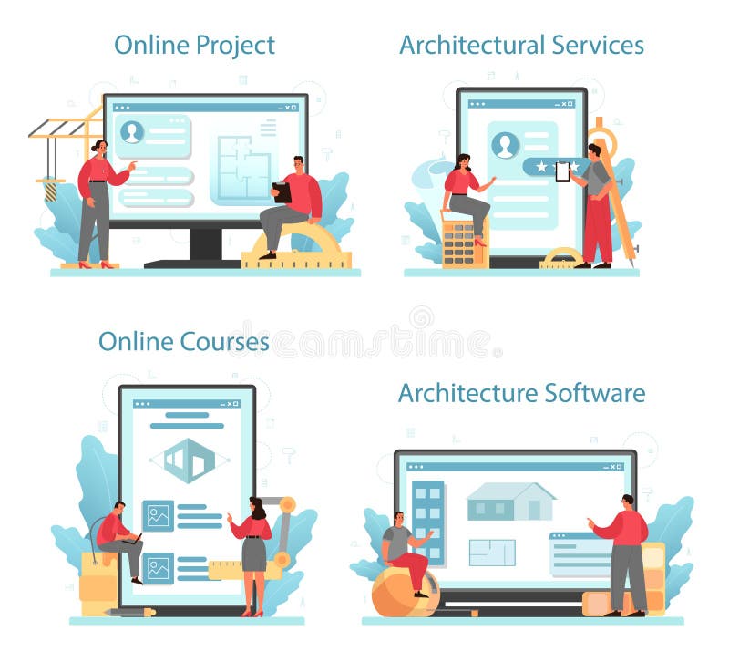Online Course Building Stock Illustrations – 1,071 Online Course ...