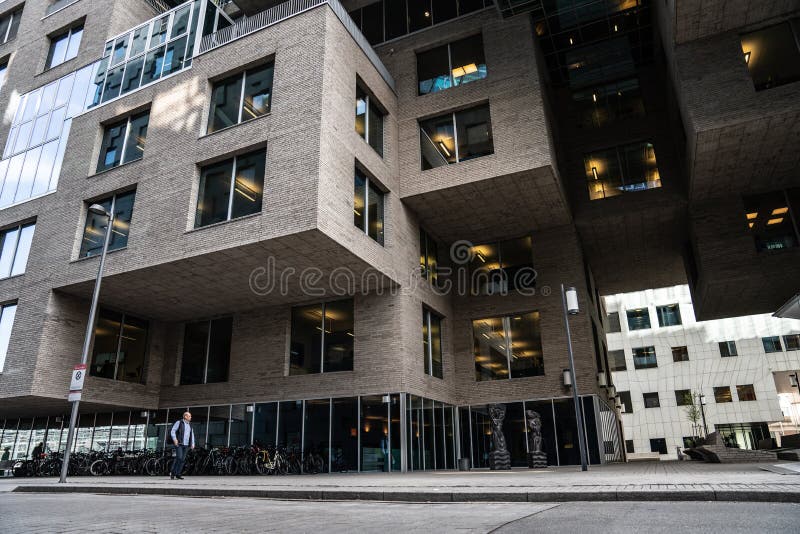 Architecture in Oslo editorial image. Image of populated - 124529495