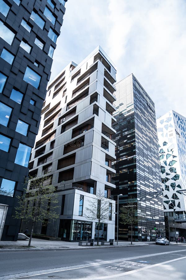 Architecture in Oslo stock image. Image of oslo, europe - 124529507