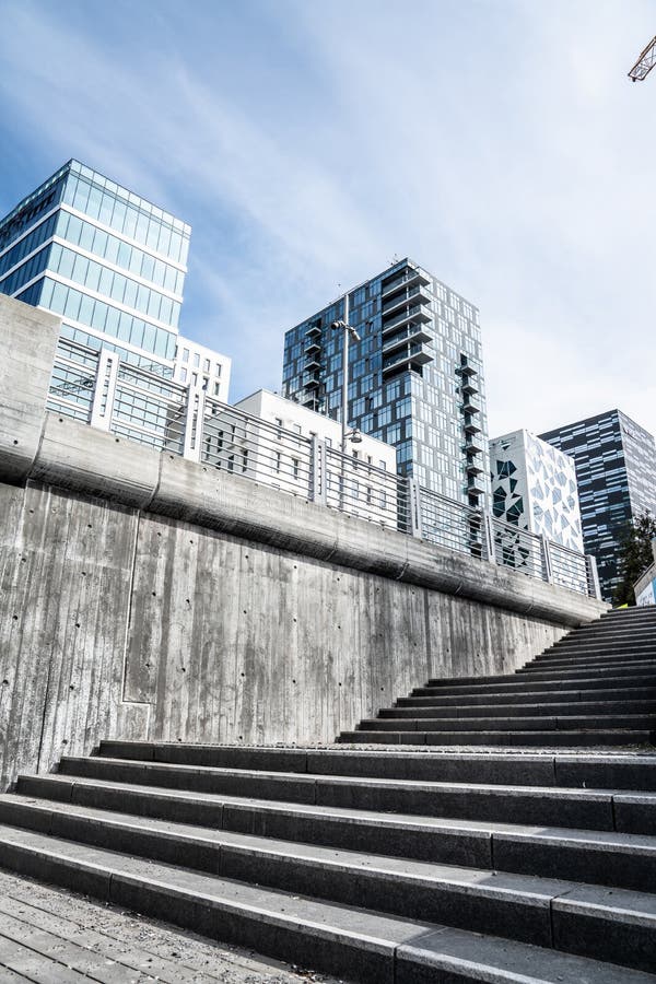 Architecture in Oslo stock photo. Image of norway, destination - 124529600