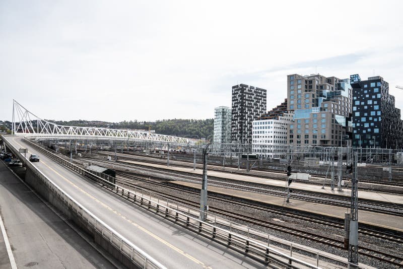 Architecture in Oslo stock image. Image of architecture - 124529611