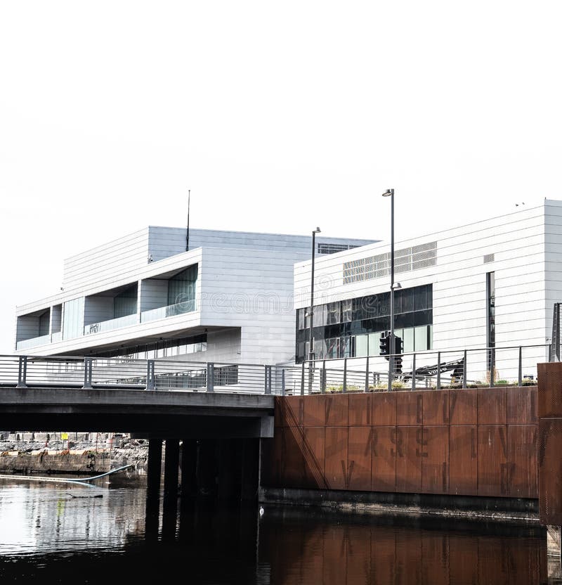 Architecture in Oslo stock image. Image of modern, europe - 124529599