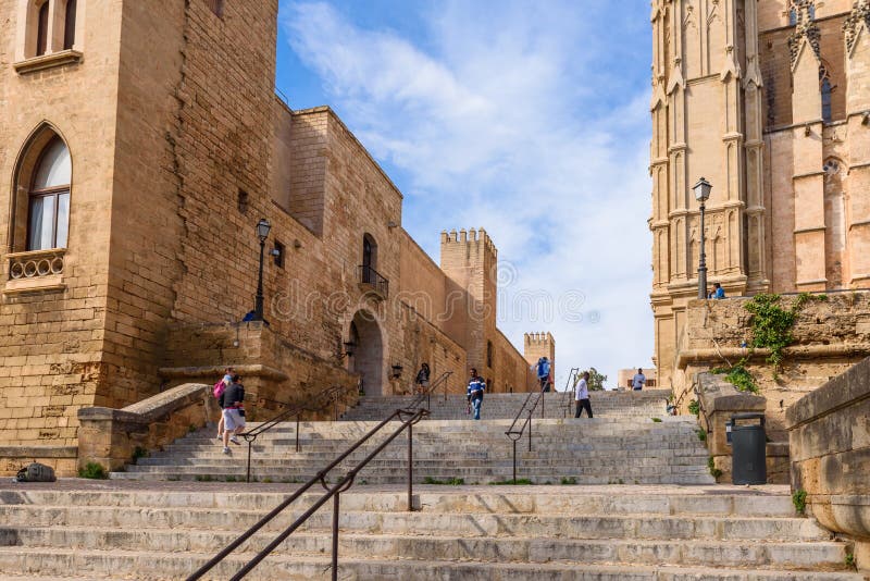 Architecture of Palma De Mallorca on the Island of Mallorca, Baleares ...