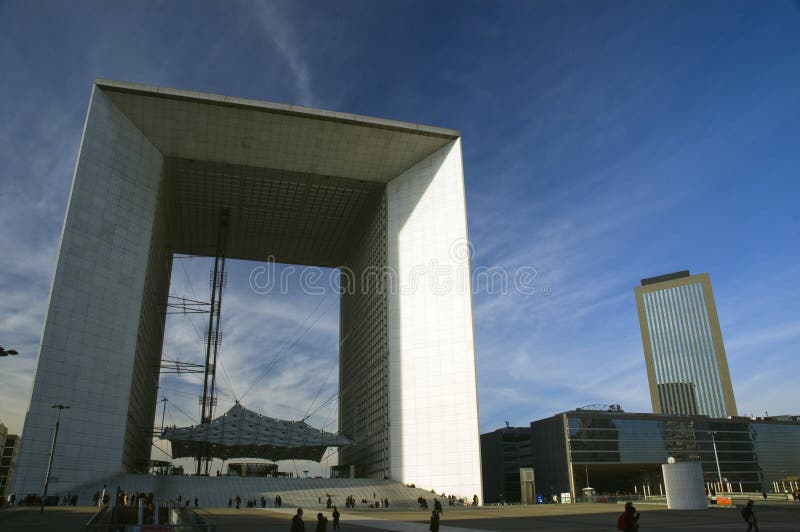 Architecture Paris moderne photographie éditorial. Image du france ...