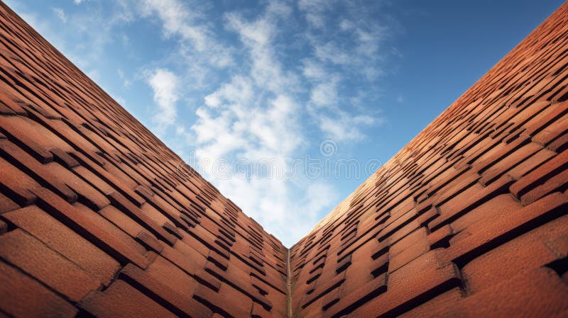 Architecture Perspective Wall Stock Illustration - Illustration of ...
