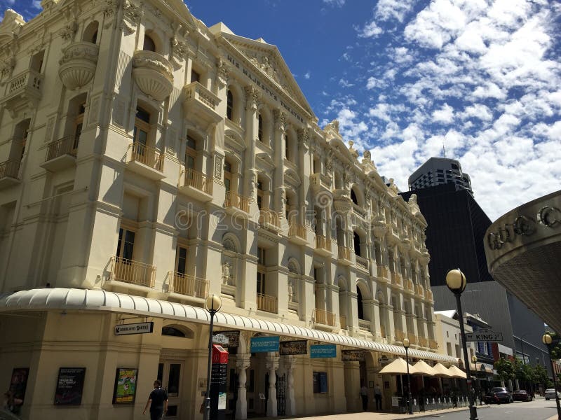 Perth Theatre Entrance, Perth, Scotland Editorial Photography - Image ...