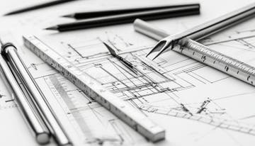 Architectural Plan Compass Stock Illustrations – 870 Architectural Plan ...