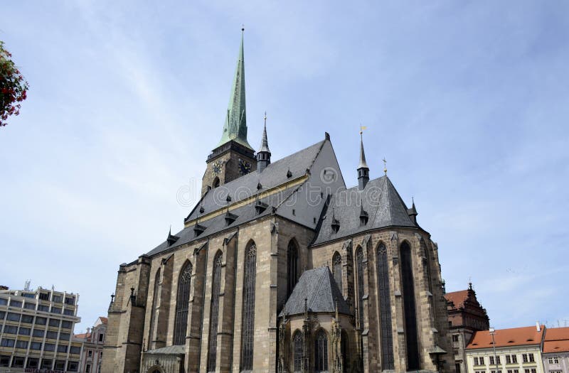 Architecture from Plzen stock image. Image of bohemia - 85692197