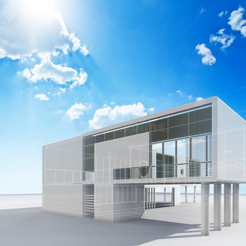 Architecture project stock illustration. Illustration of design - 29846612